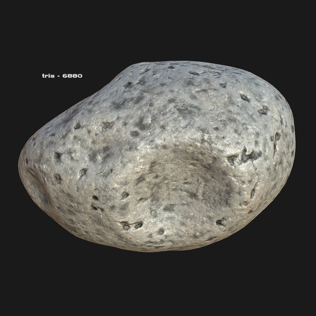 Pack Asteroid 3d Model