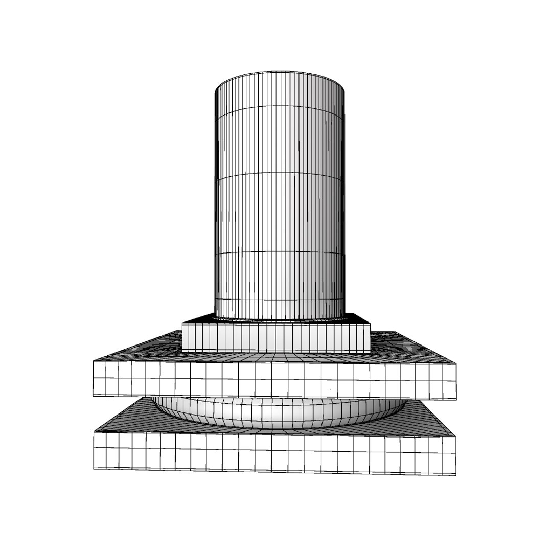 Max Square Base Printable Pedestal