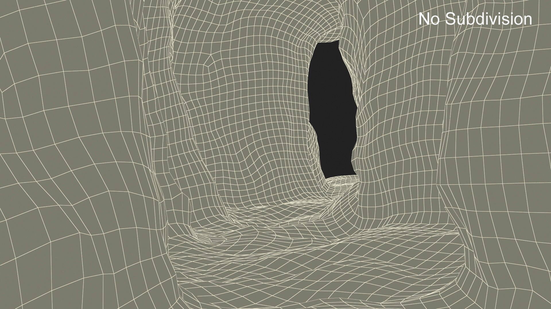 Realistic Cave Tunnel 3D Model - TurboSquid 2293472