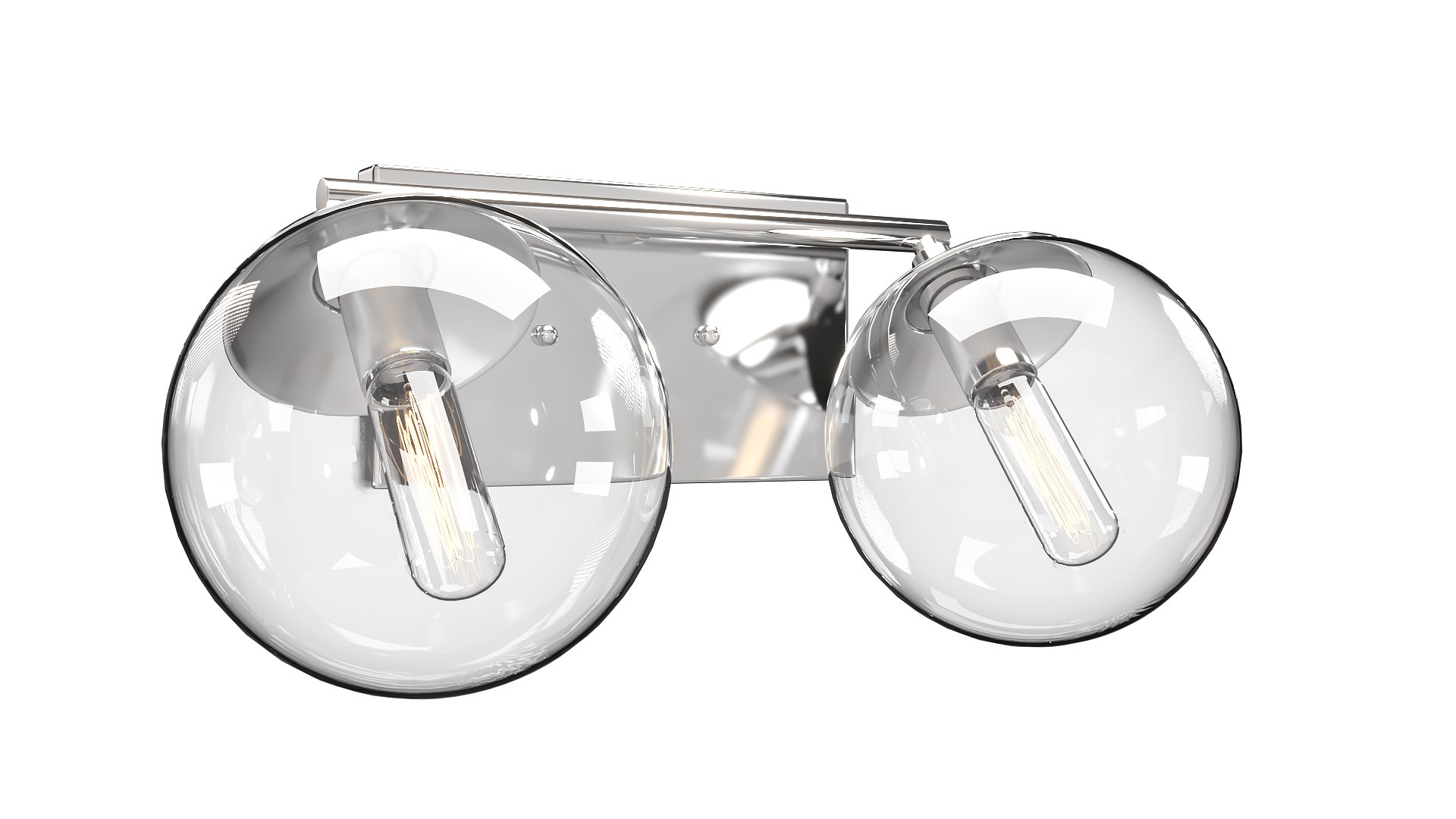 Mod 2-light Bath Vanity Wall Light P2854 3D Model - TurboSquid 2311265