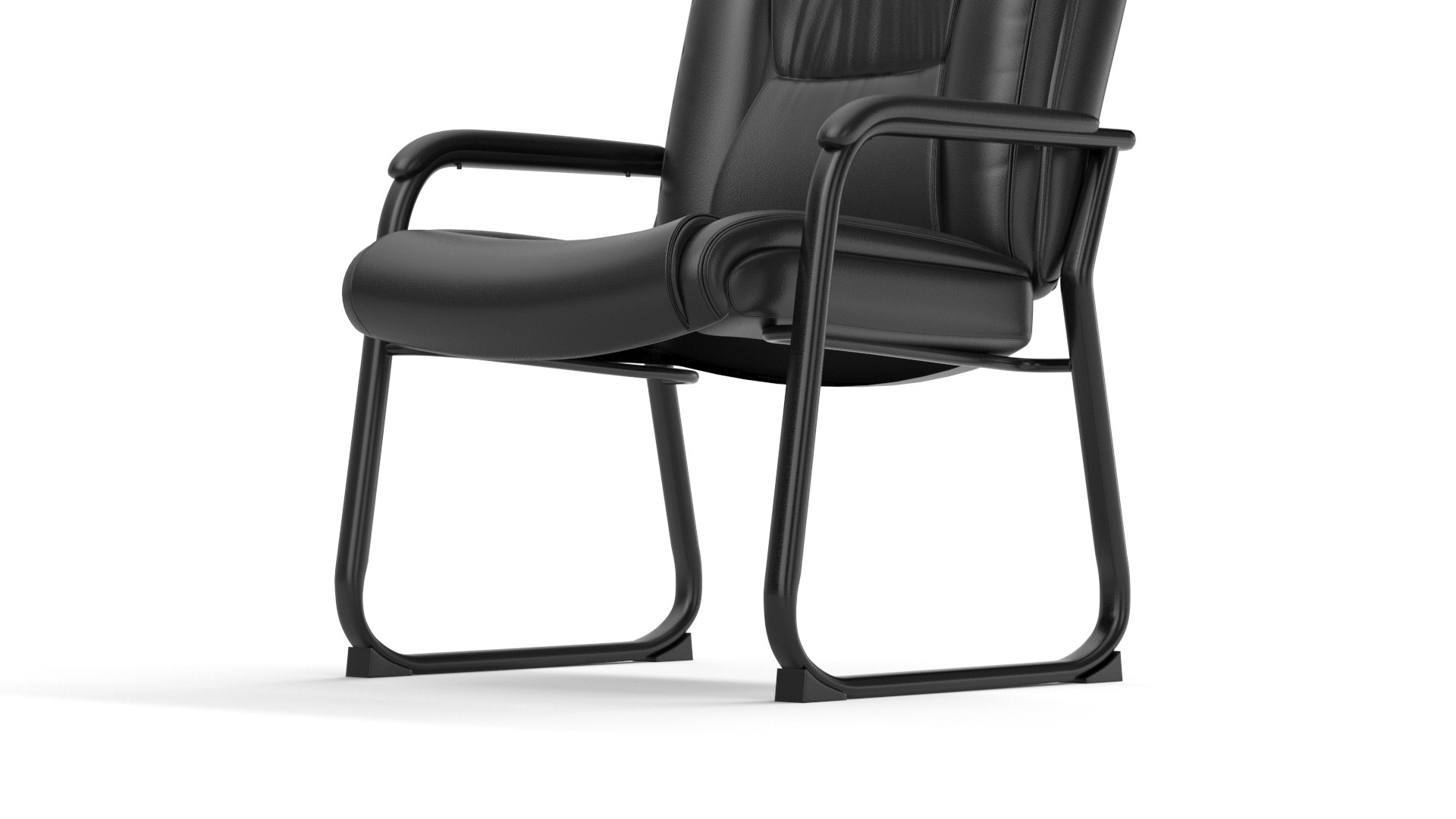 Flash Furniture Reception Chairs Black Leather Soft Side Chairs PBR ...