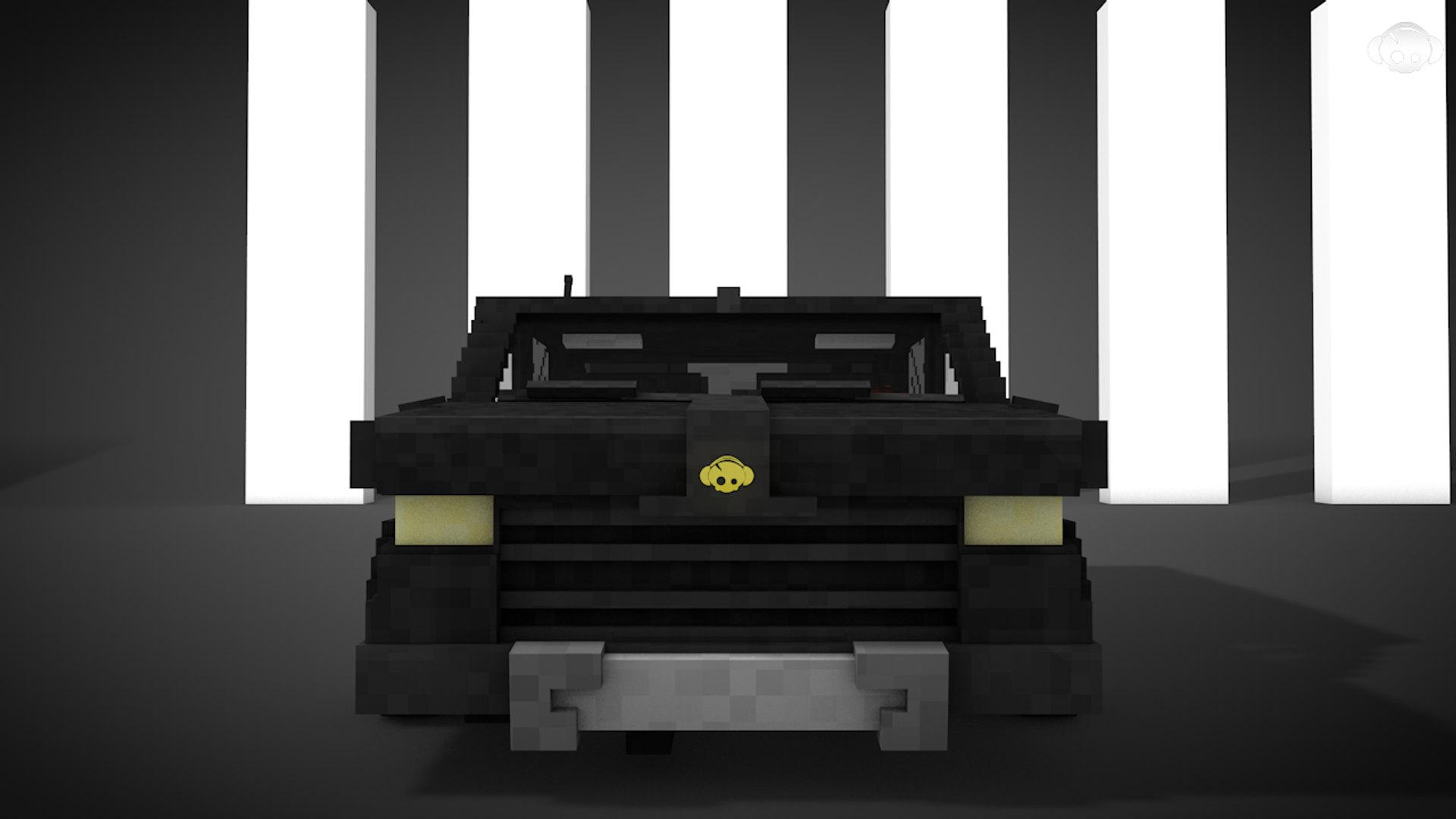 Minecraft Car 3d Model
