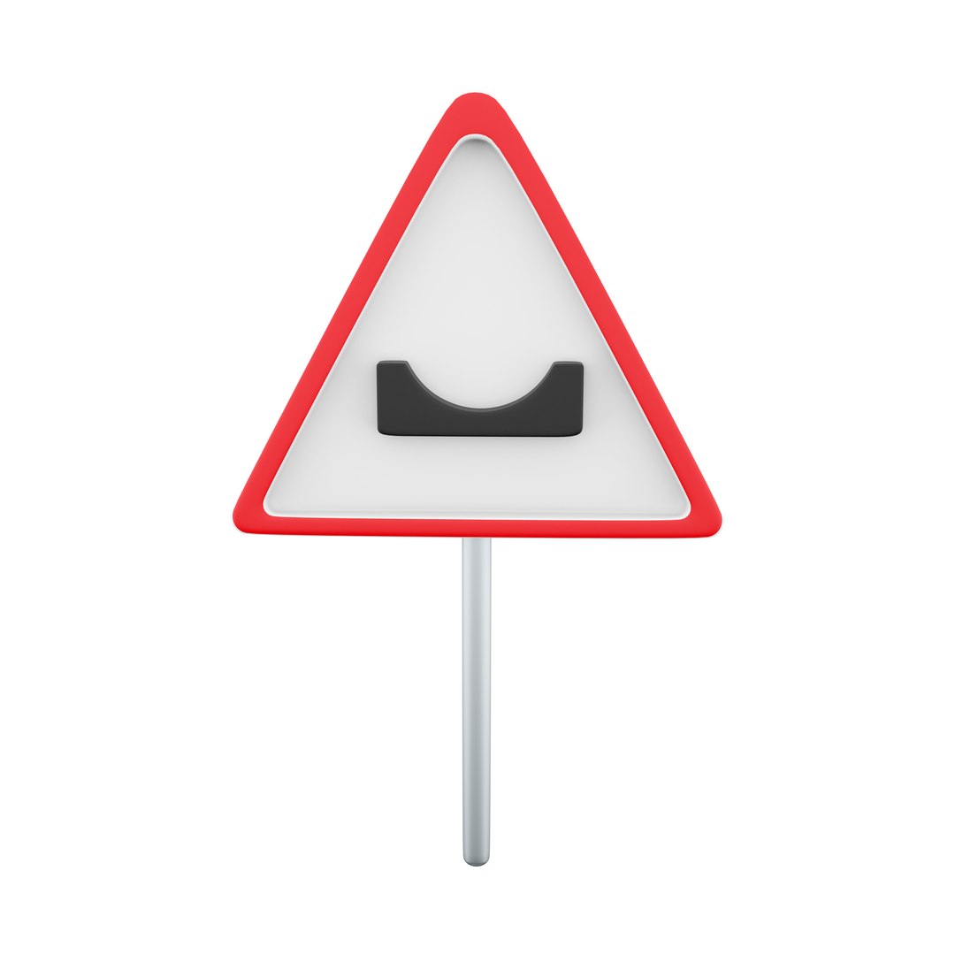 3D Model 3d Pothole On The Road Icon - TurboSquid 2018120