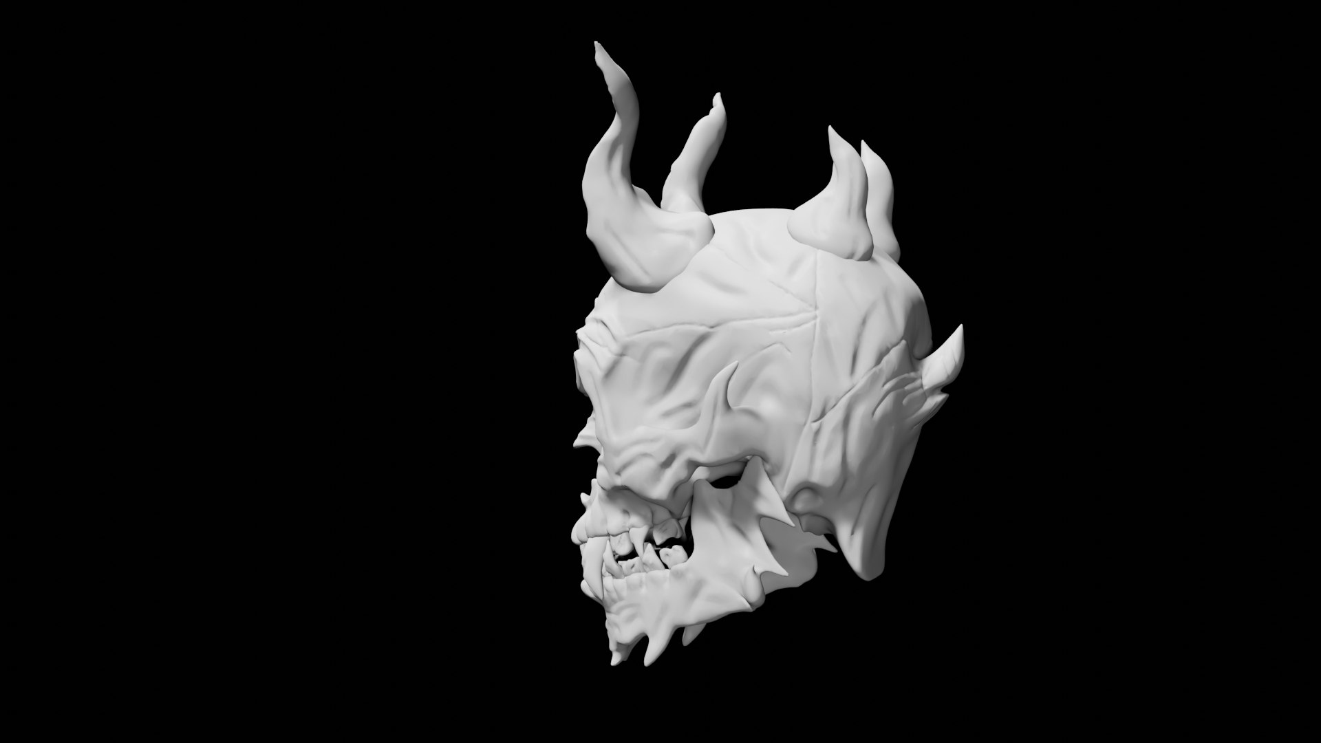 Devil Skull 3D - TurboSquid 1844861