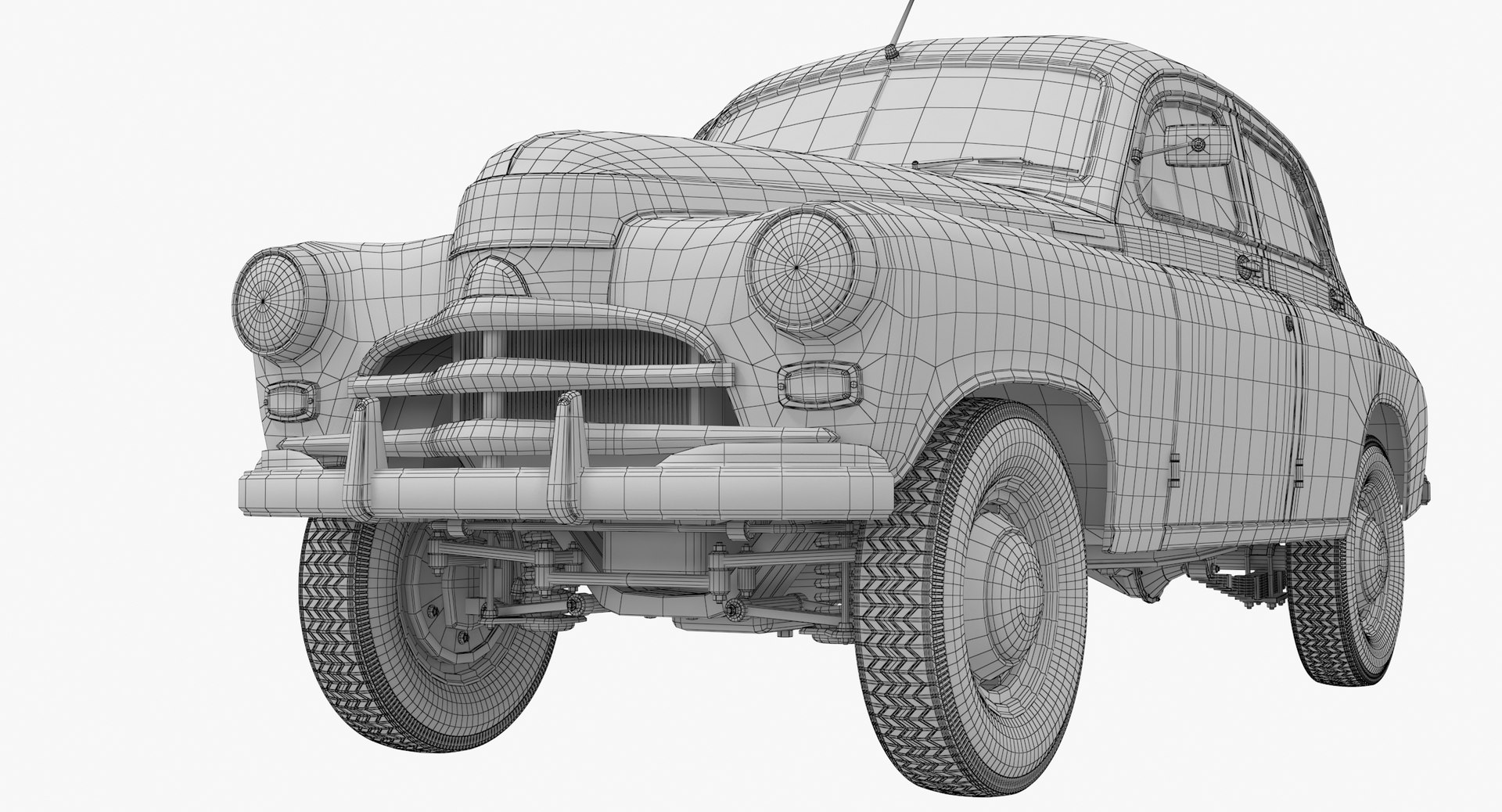 Pobeda Soviet Passenger 3D - TurboSquid 1418401