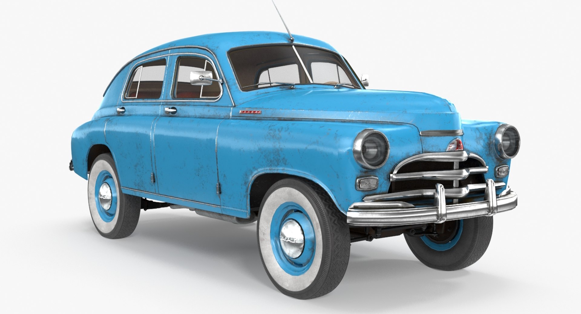 Pobeda Soviet Passenger 3D - TurboSquid 1418401