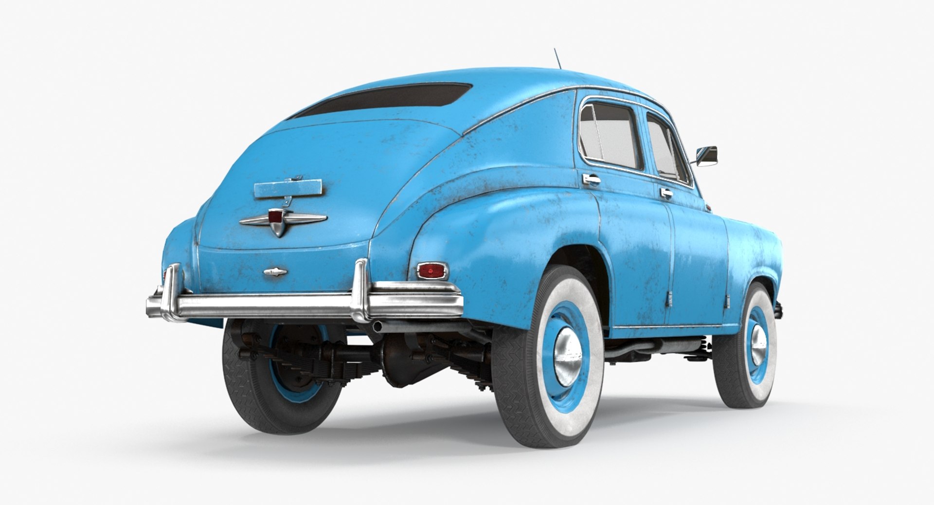 Pobeda Soviet Passenger 3D - TurboSquid 1418401