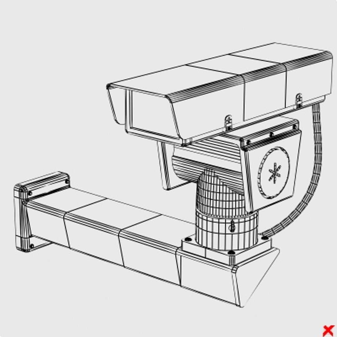 Security Camera Dxf