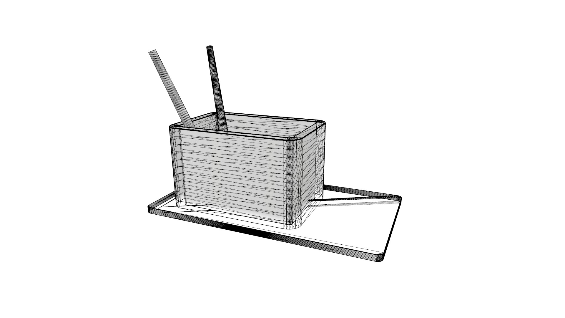 3D Pen Stand Model - TurboSquid 2139240