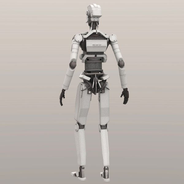 Med Bot LP Rigged 3D 모델 - TurboSquid 1218298