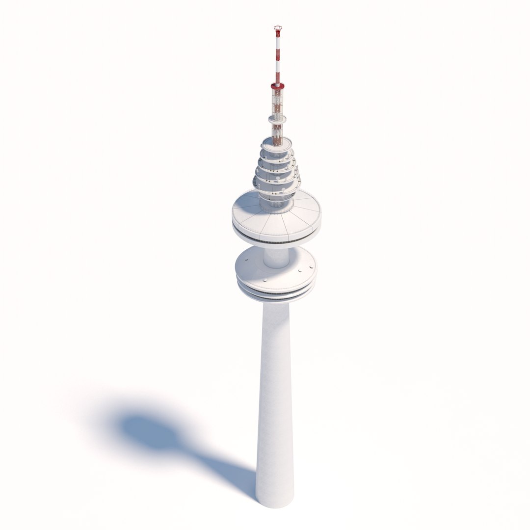 3D Heinrich Hertz Tower - TurboSquid 1854910