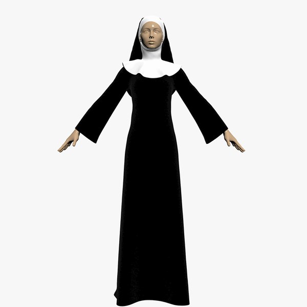3D Nun Models | TurboSquid