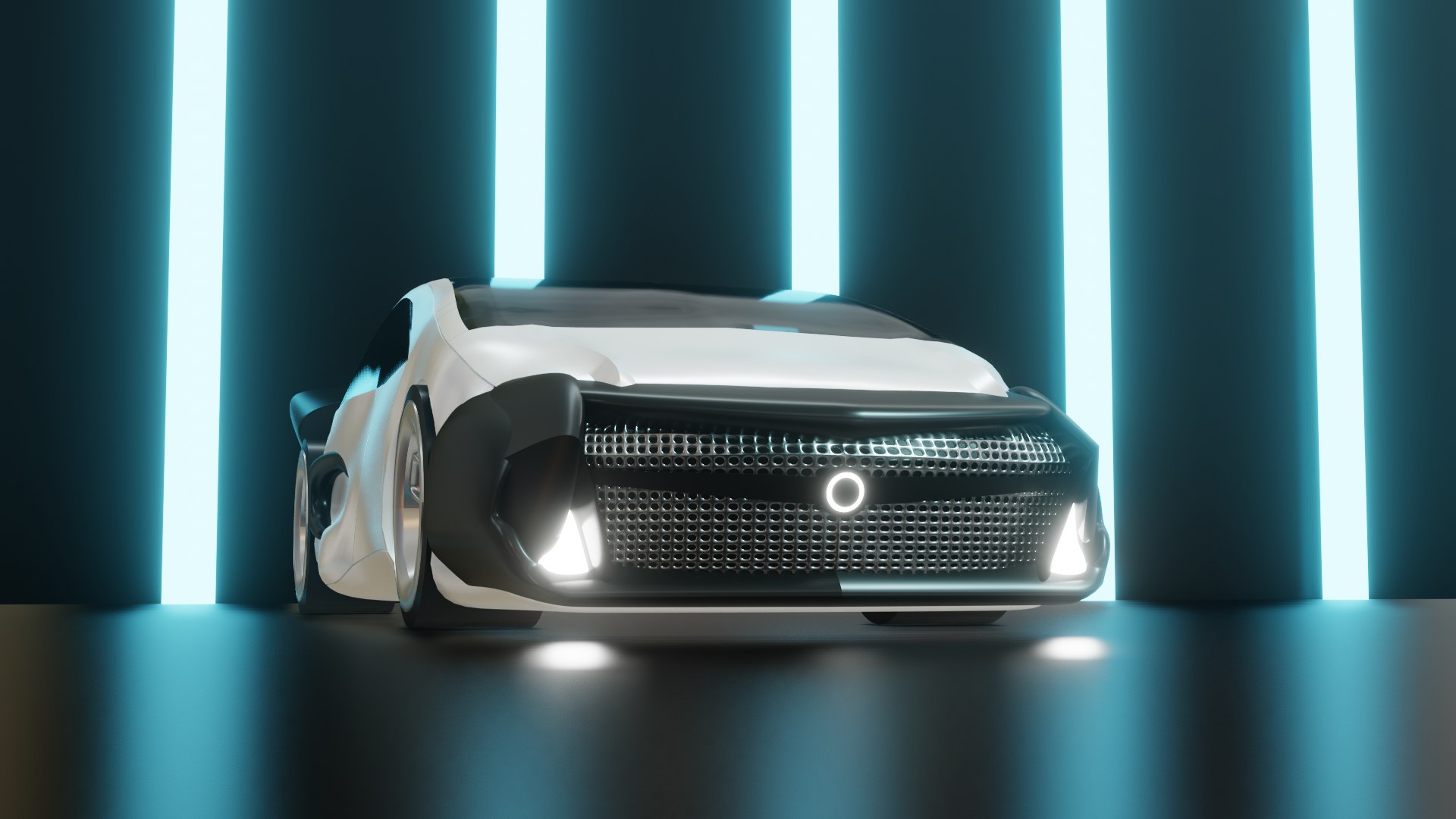 Modern Scifi Car 3D Model - TurboSquid 1877226