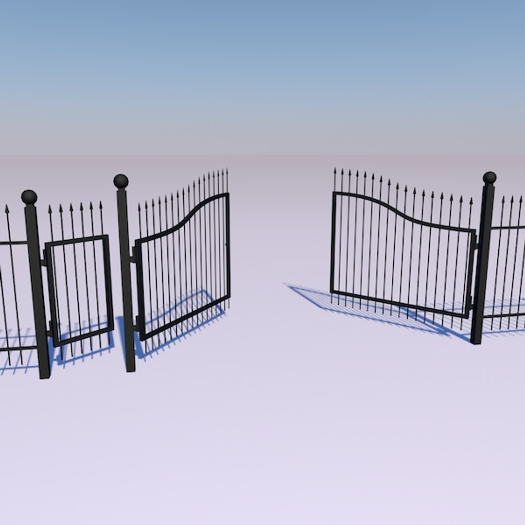Obj Metal Fence