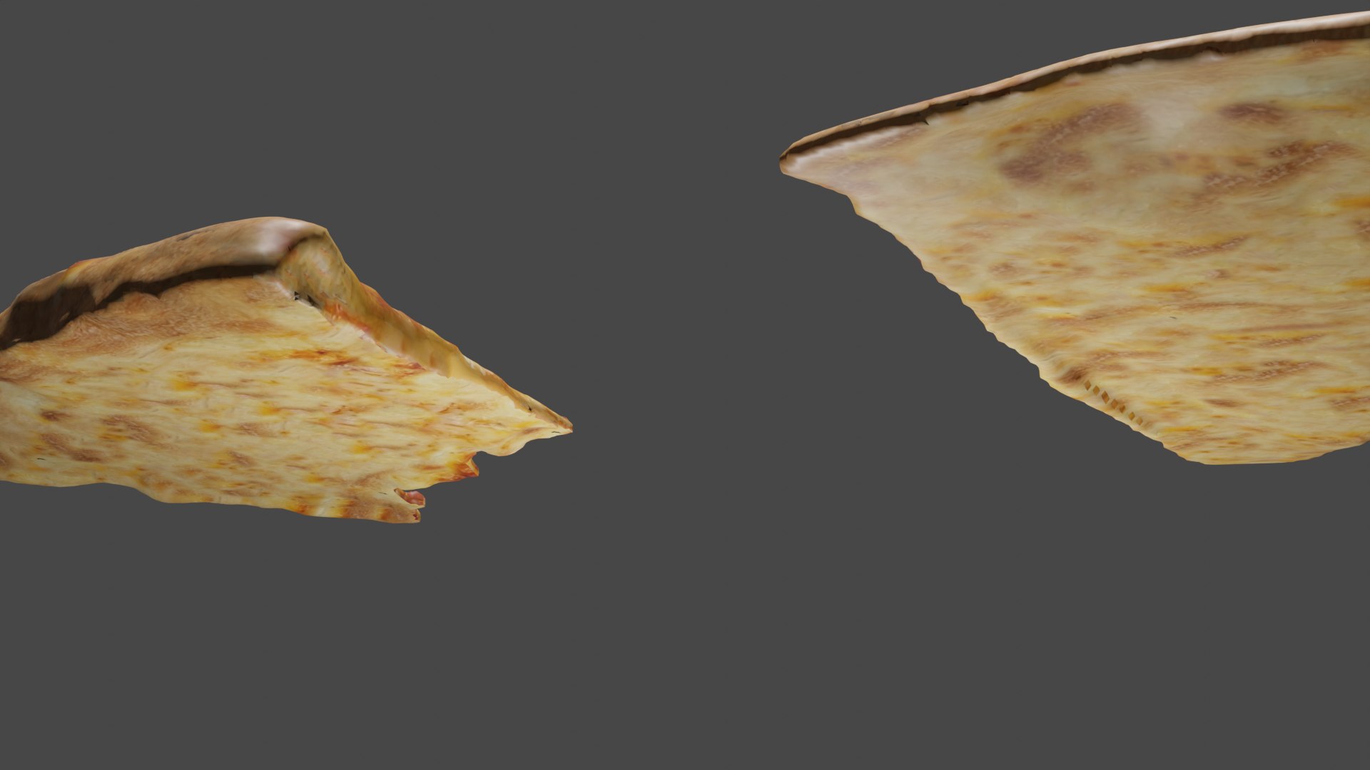 Pizza Slice Whole And Bitten - 3D Scan Model - TurboSquid 2066426