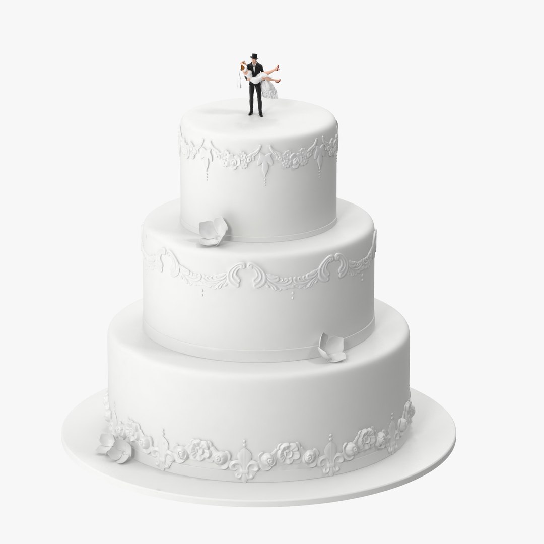 3d Wedding Cakes 02
