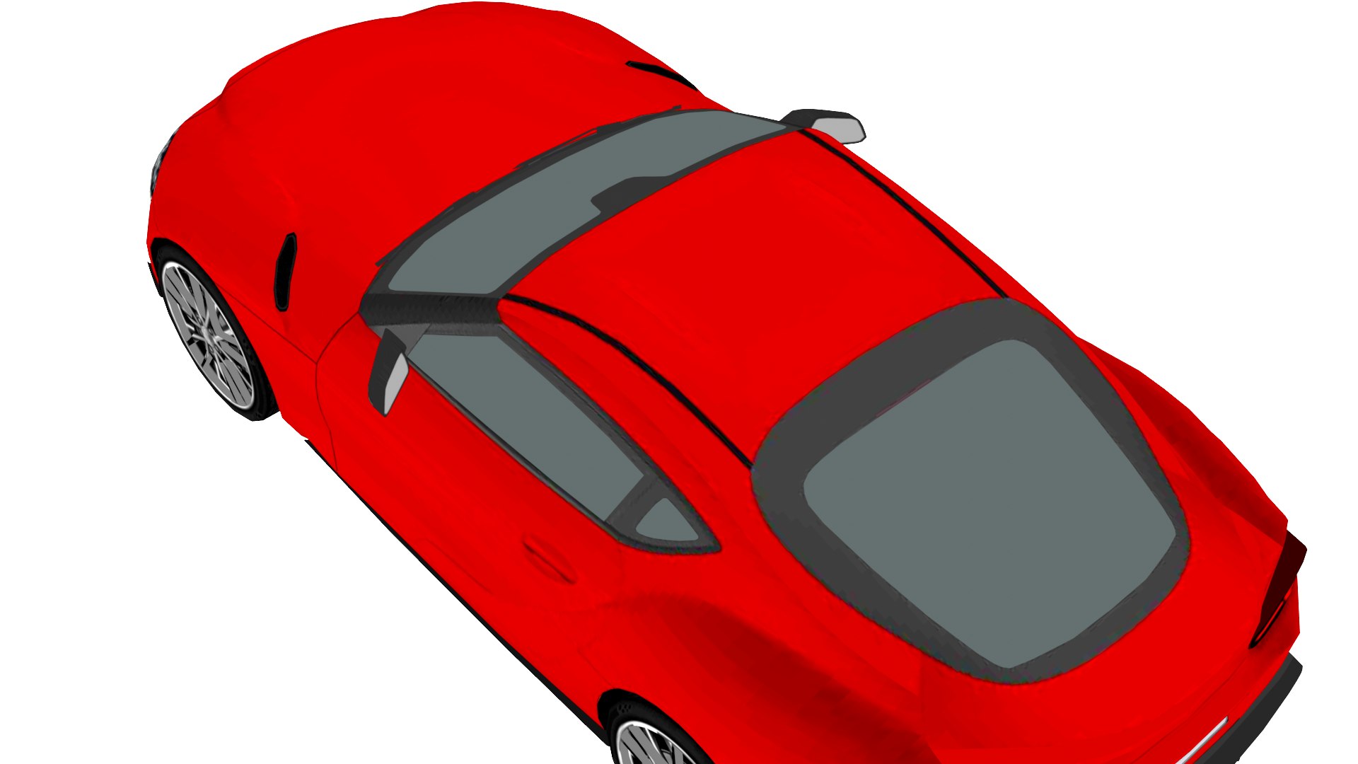 Red Car 3D - TurboSquid 2380915