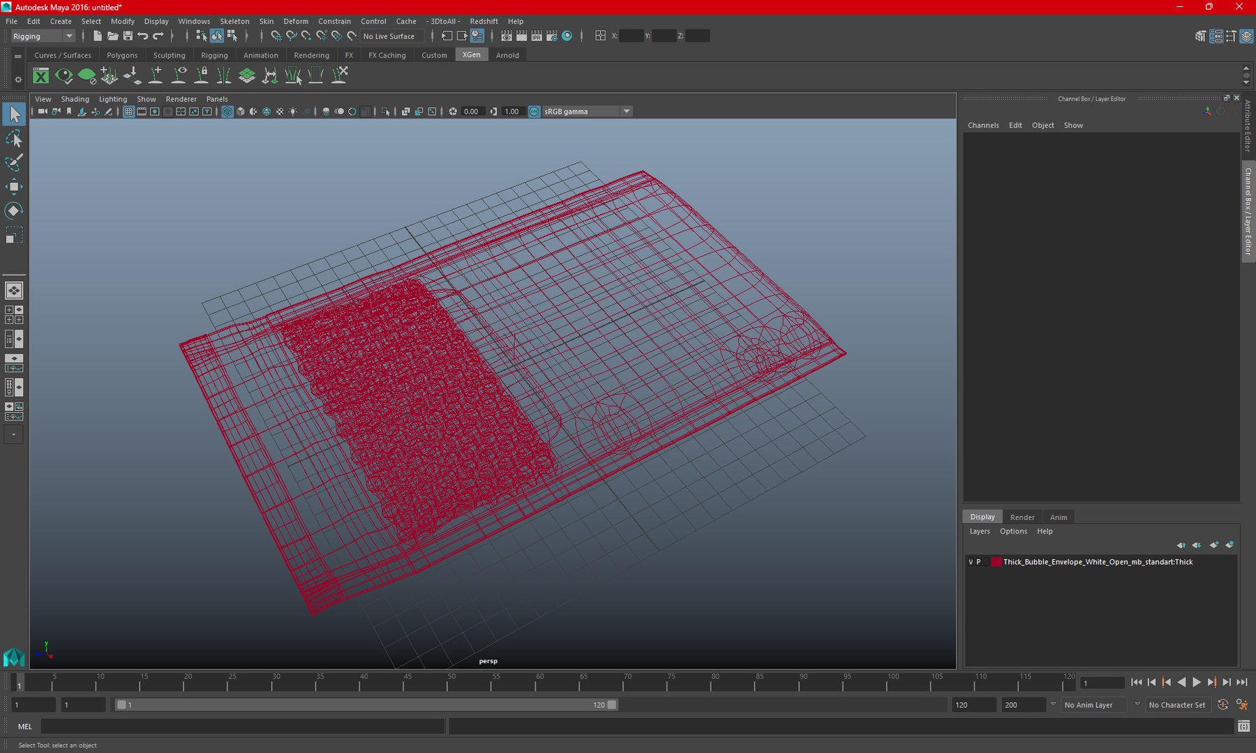 Thick Bubble Envelope White Open 3D - TurboSquid 2177886