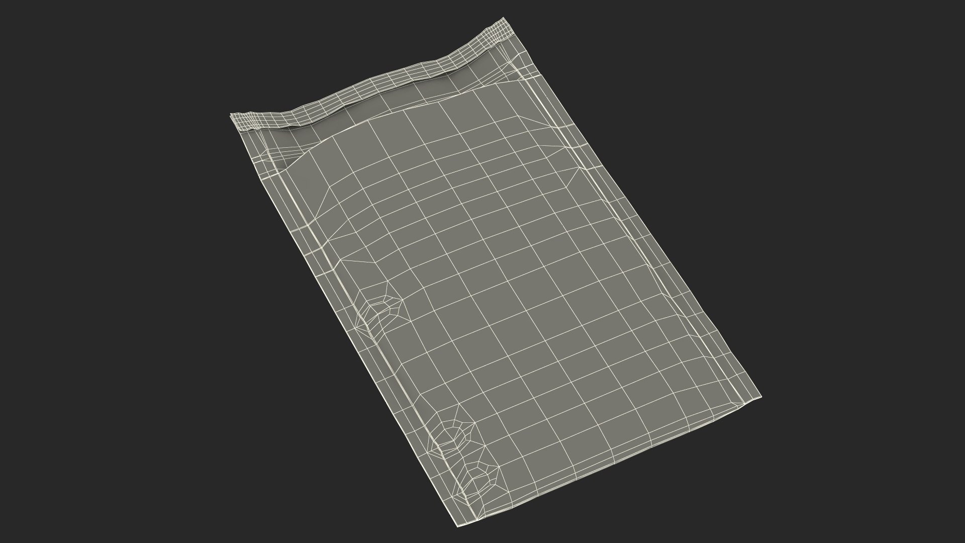 Thick Bubble Envelope White Open 3D - TurboSquid 2177886