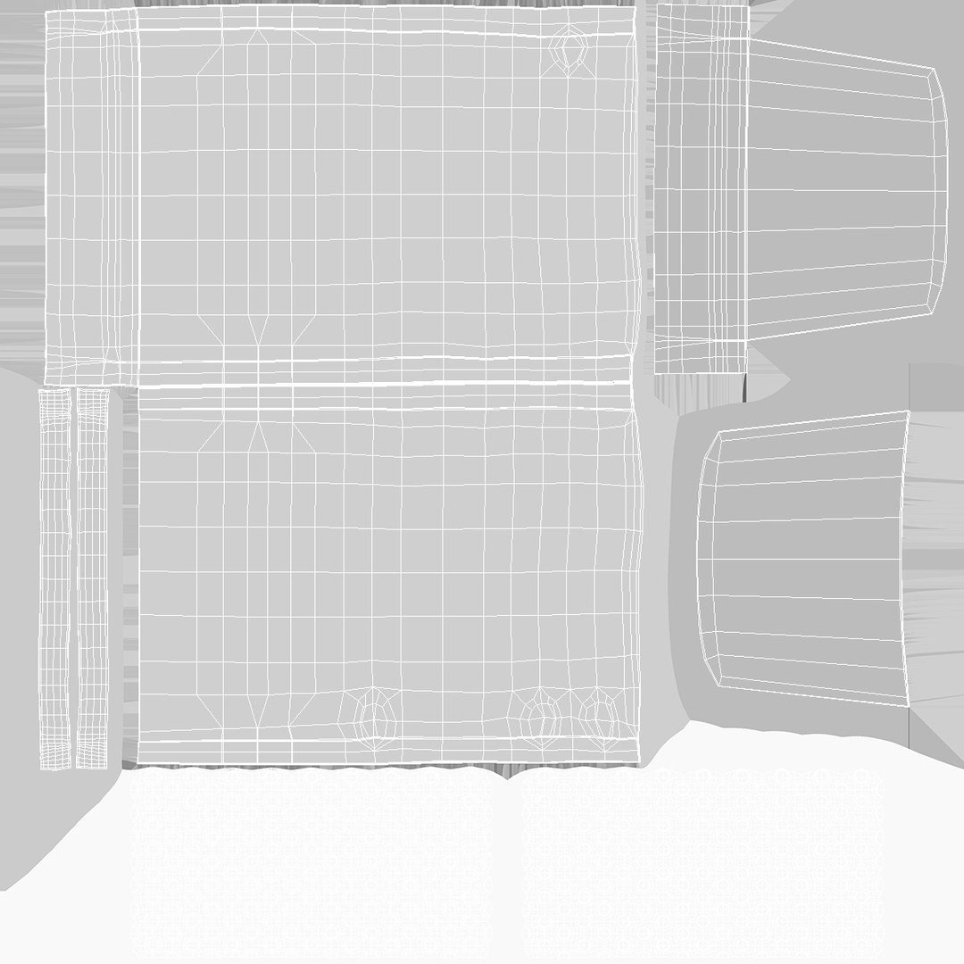 Thick Bubble Envelope White Open 3D - TurboSquid 2177886