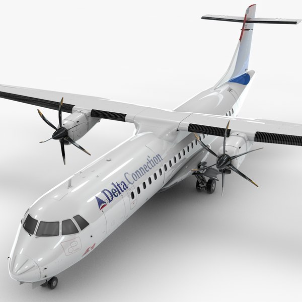 ATR 72 DELTA Connections L1665 3D 모델 - TurboSquid 1888974