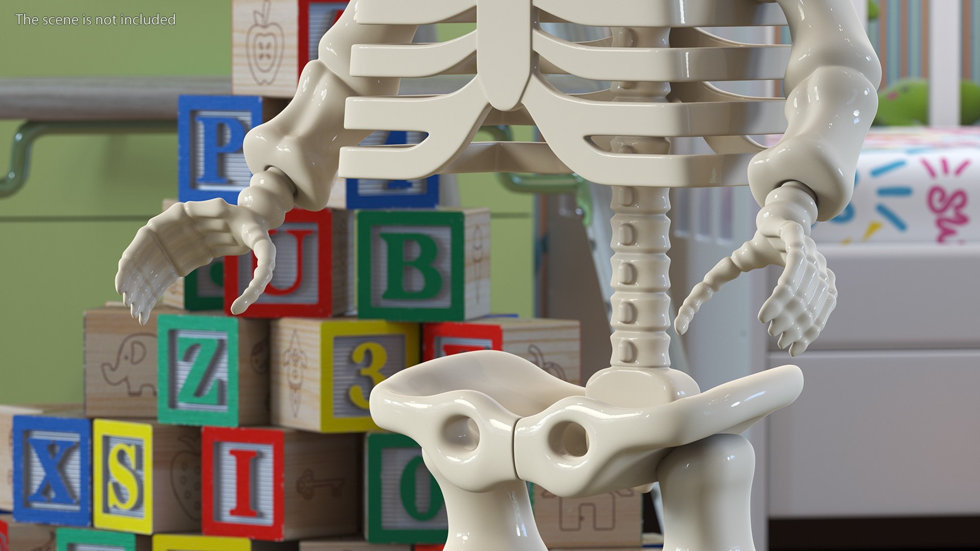 3D Anatomical LEGO Man Skeleton model - TurboSquid 1820862