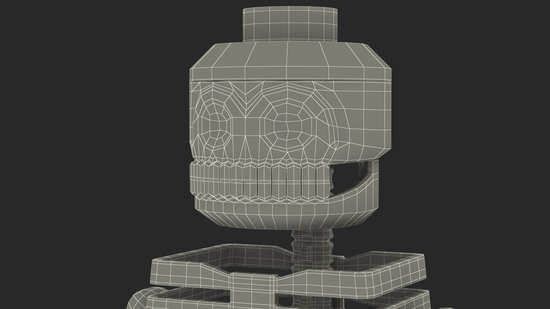 3D Anatomical LEGO Man Skeleton model - TurboSquid 1820862