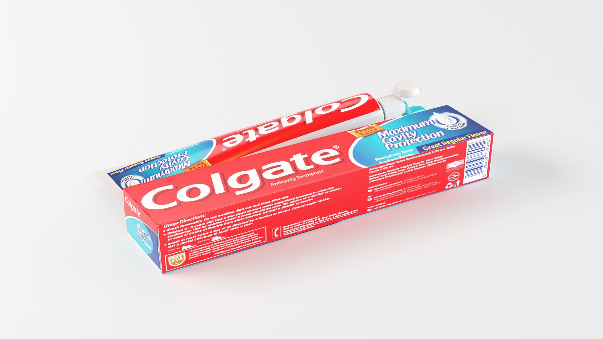 3D Tooth Paste V3 Model - TurboSquid 1668762