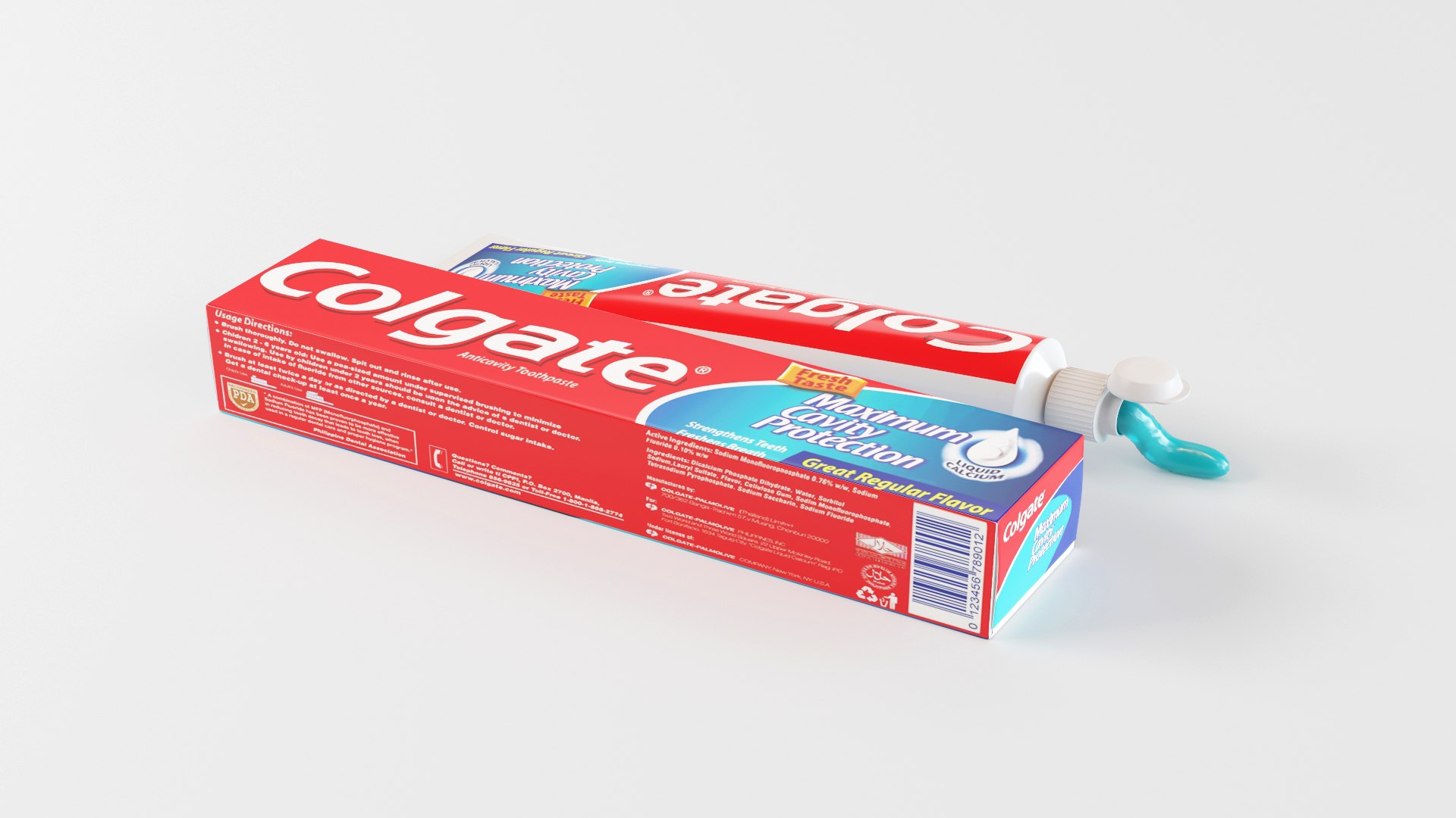 3D Tooth Paste V3 Model - TurboSquid 1668762