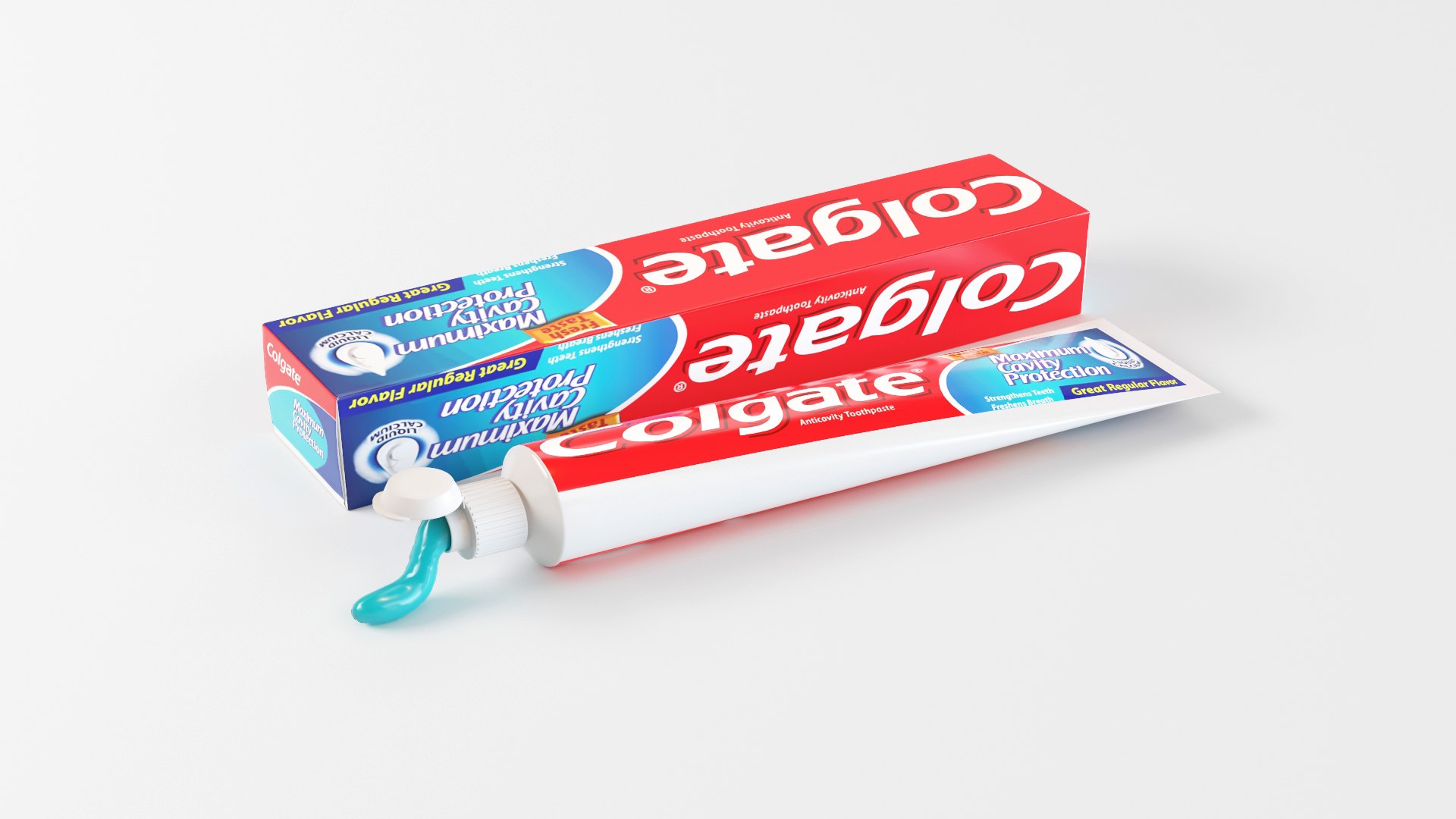 3D Tooth Paste V3 Model - TurboSquid 1668762