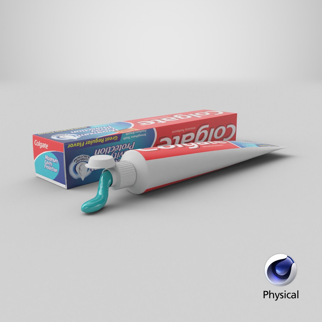 3D Tooth Paste V3 Model - TurboSquid 1668762