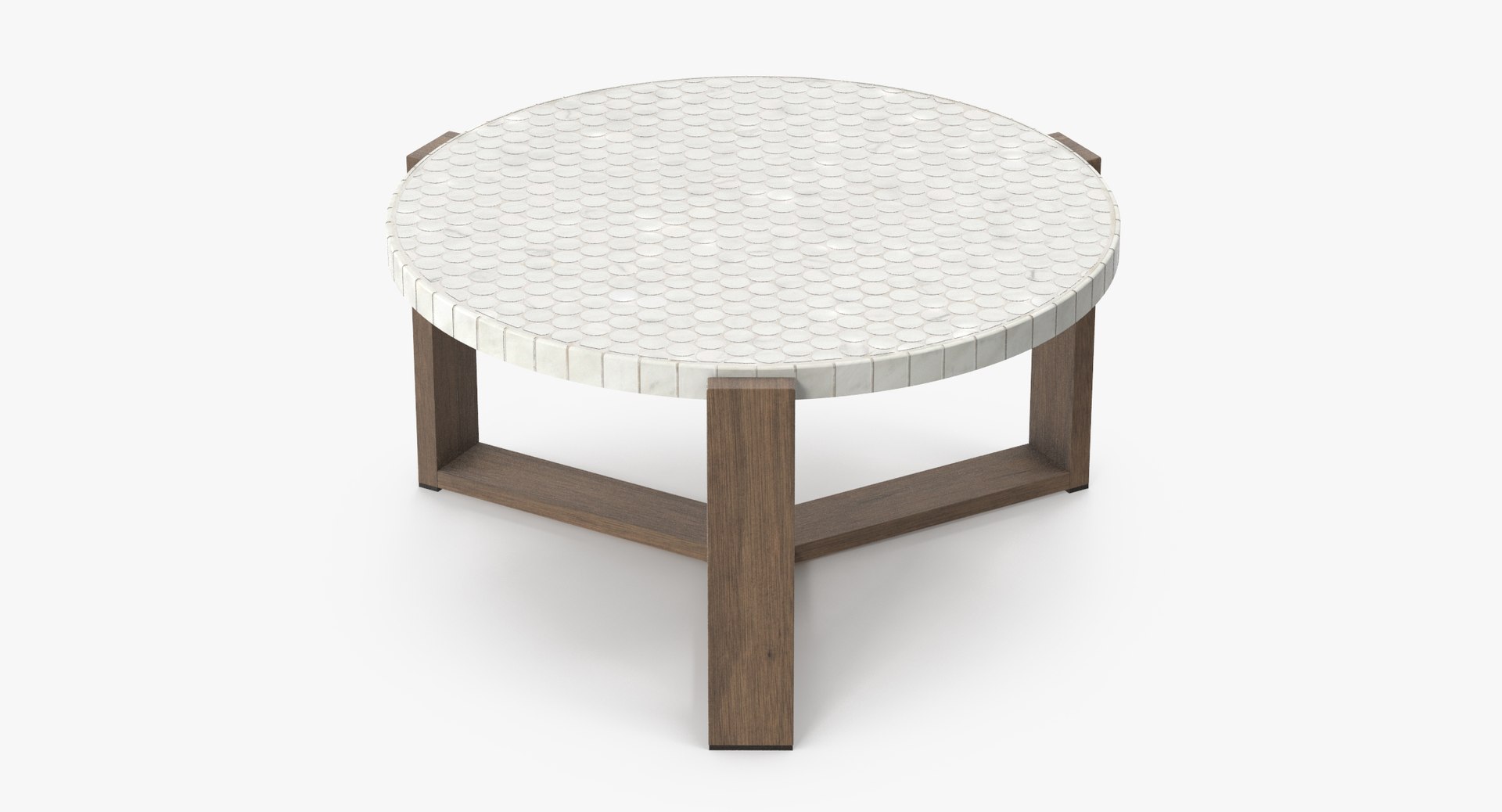 3d Patio Coffee Table 03 Model