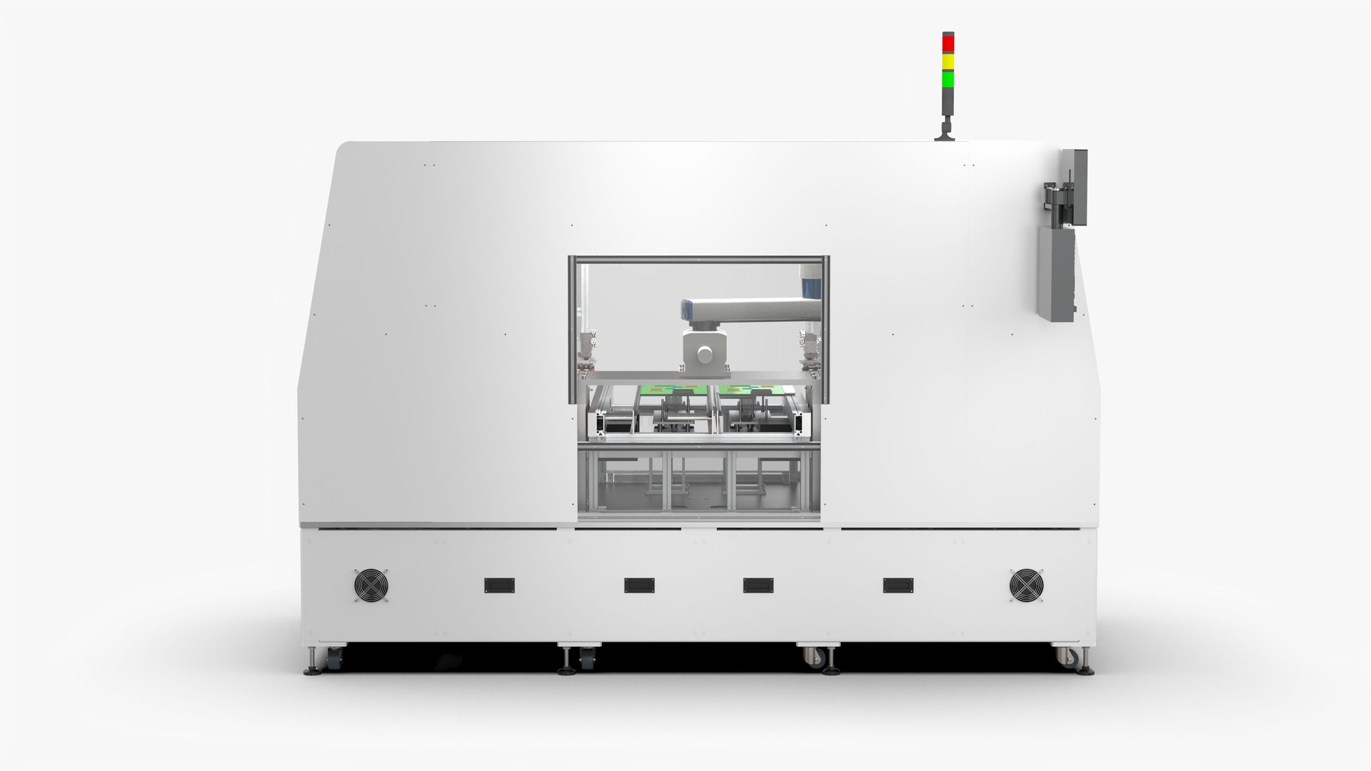 3D Fully Automatic Plug In Machine Model - TurboSquid 2014616