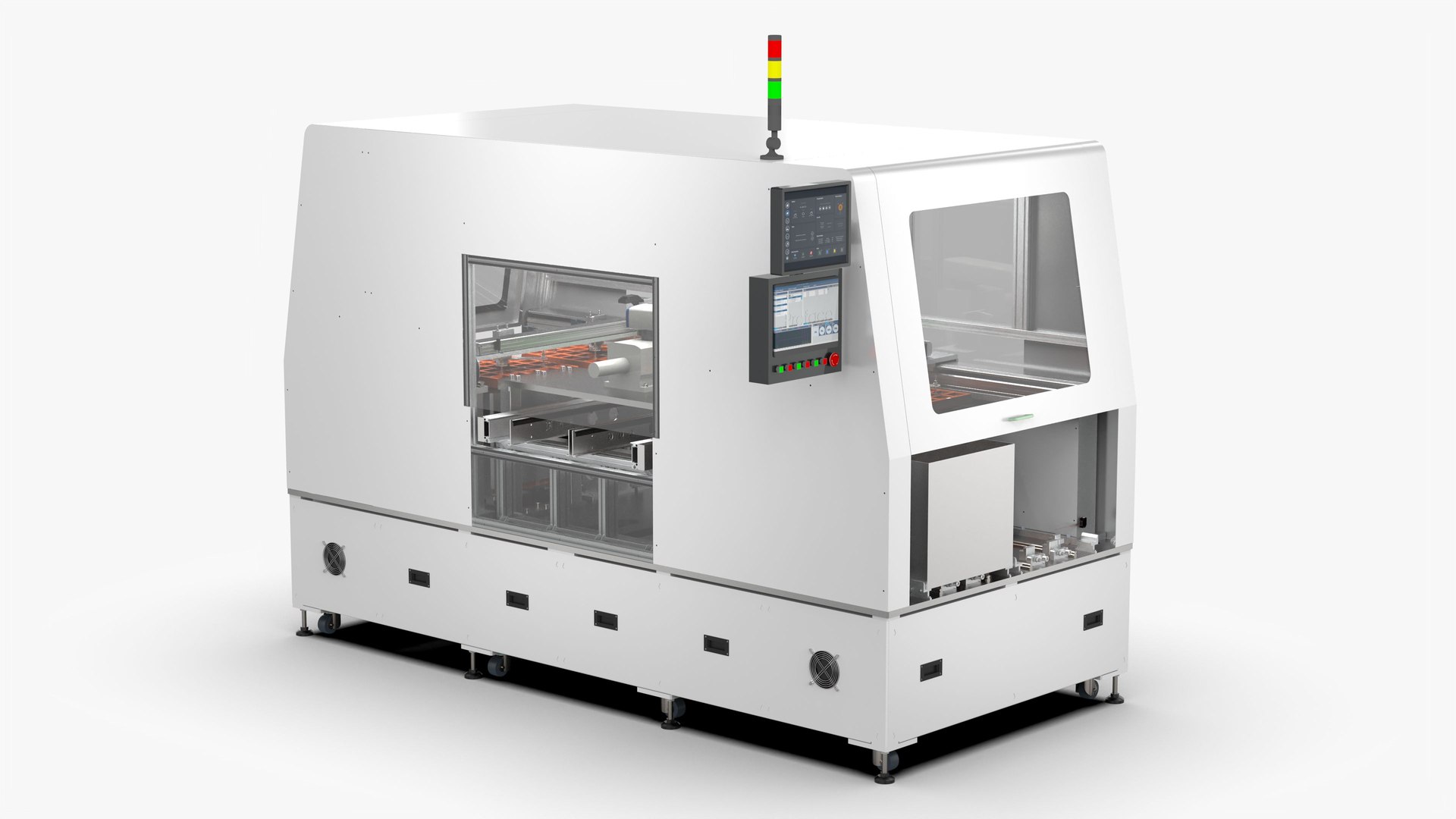 3D Fully Automatic Plug In Machine Model - TurboSquid 2014616