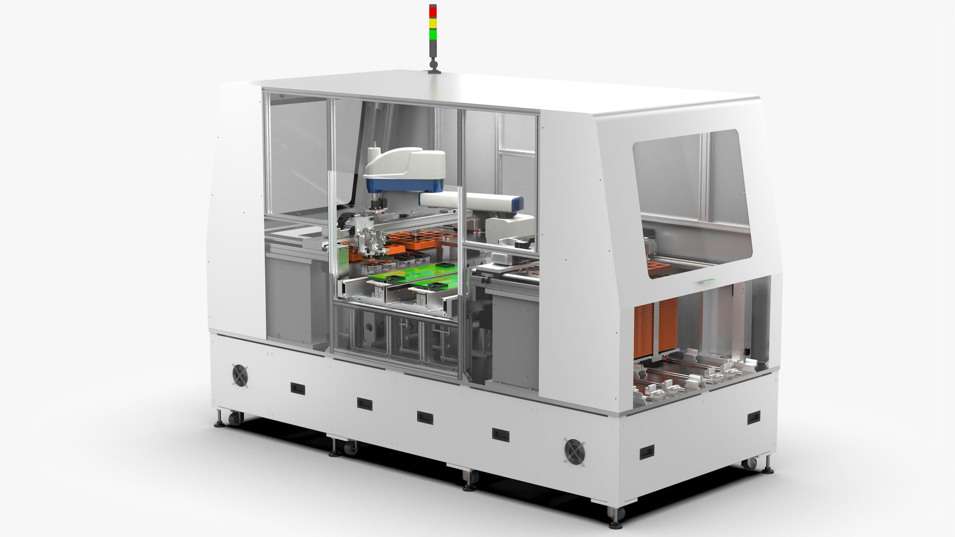 3D Fully Automatic Plug In Machine Model - TurboSquid 2014616