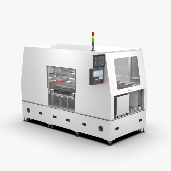 3D Fully Automatic Plug In Machine model - TurboSquid 2014616