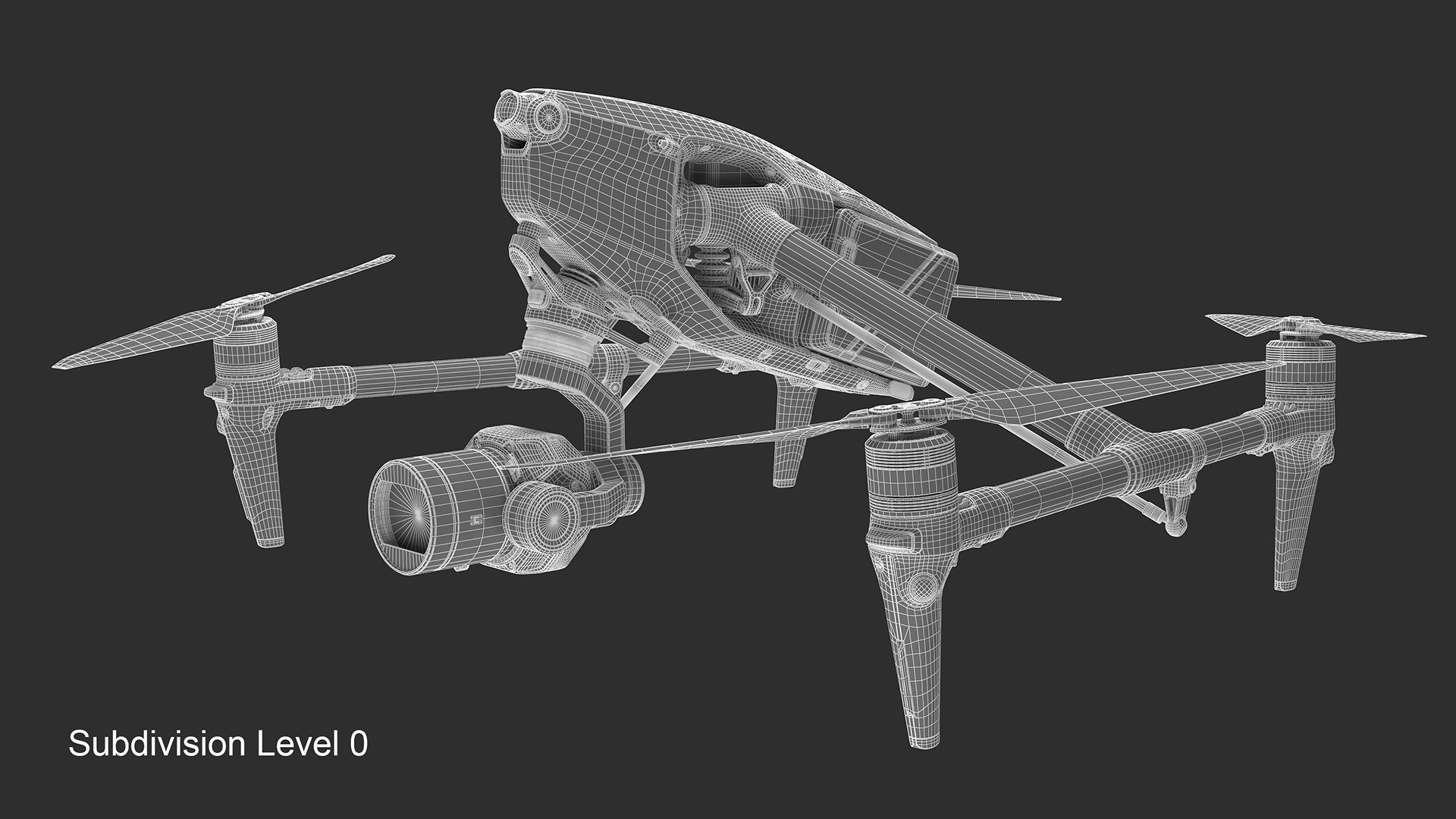 3D DJI Inspire 3 model - TurboSquid 2108598