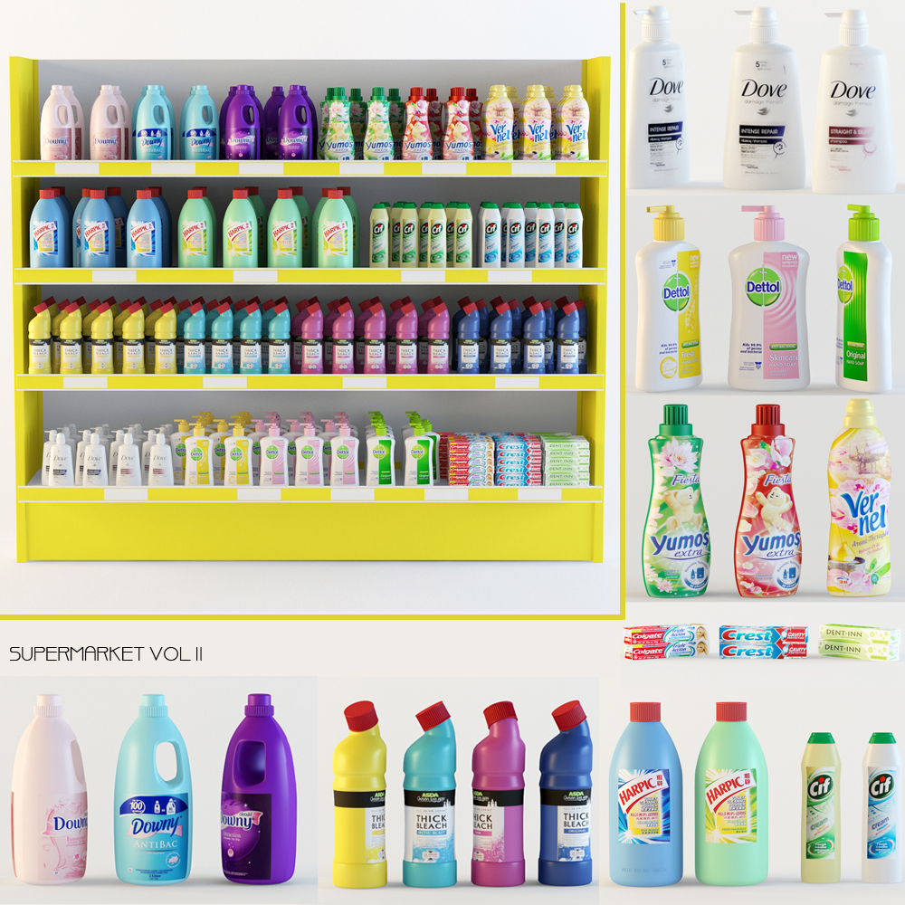 supermarket shopping detergent max