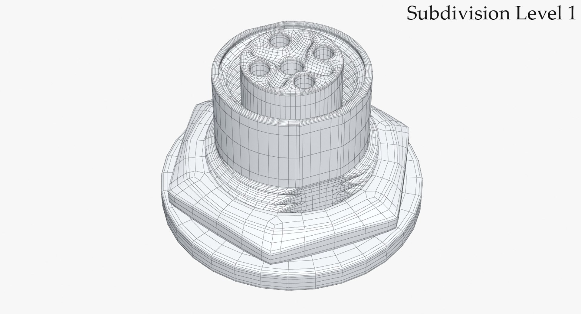 3D Pin Digital Connector 1 - TurboSquid 1411601