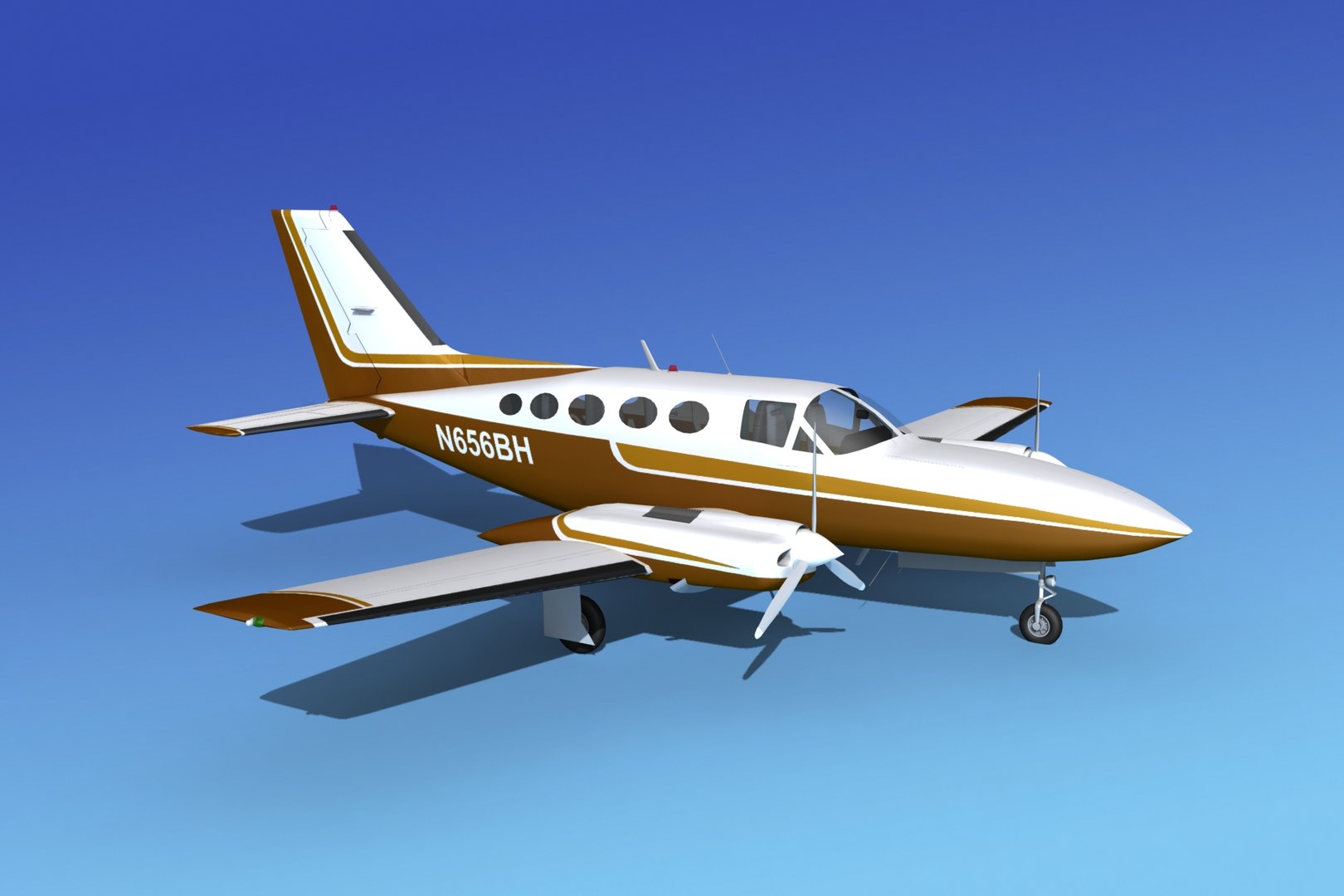 3d scale cessna 414 chancellor