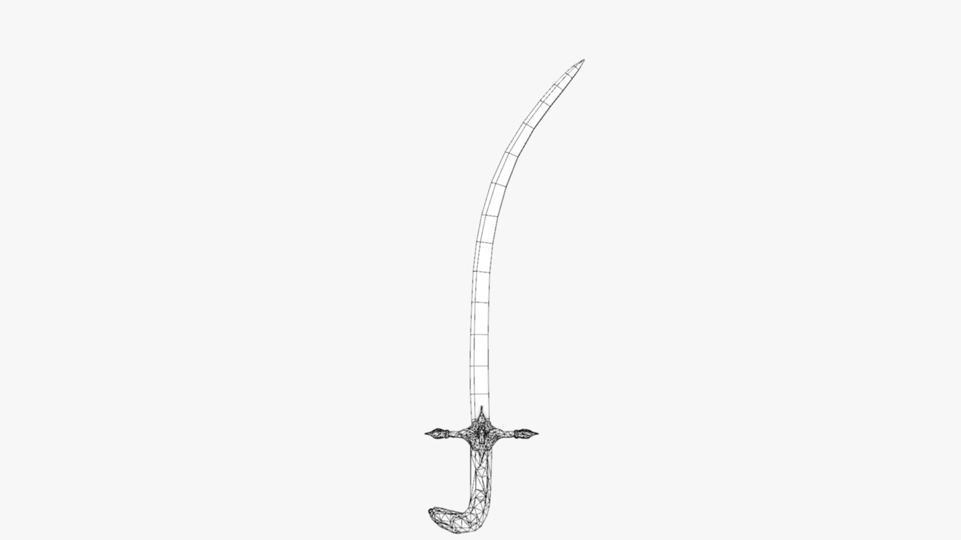 Sabre Sword Drawing