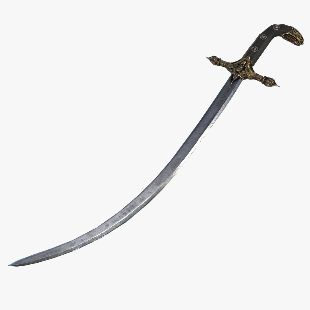 Fantasy Sword RPG Persian Shamshir Kilij Talwar Pulwar Nimcha Pusat ...