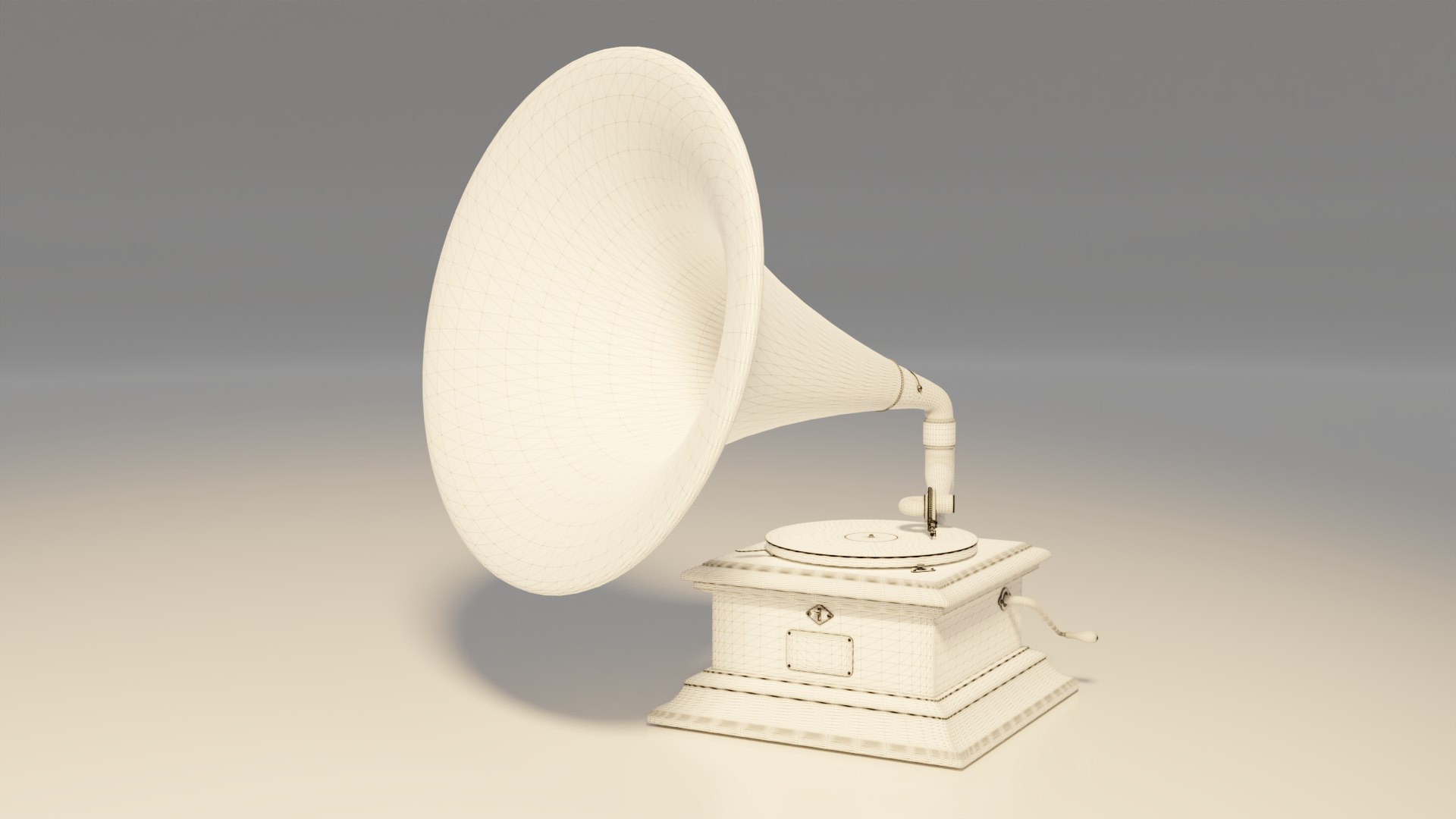 Phonograph 3D model - TurboSquid 2061355