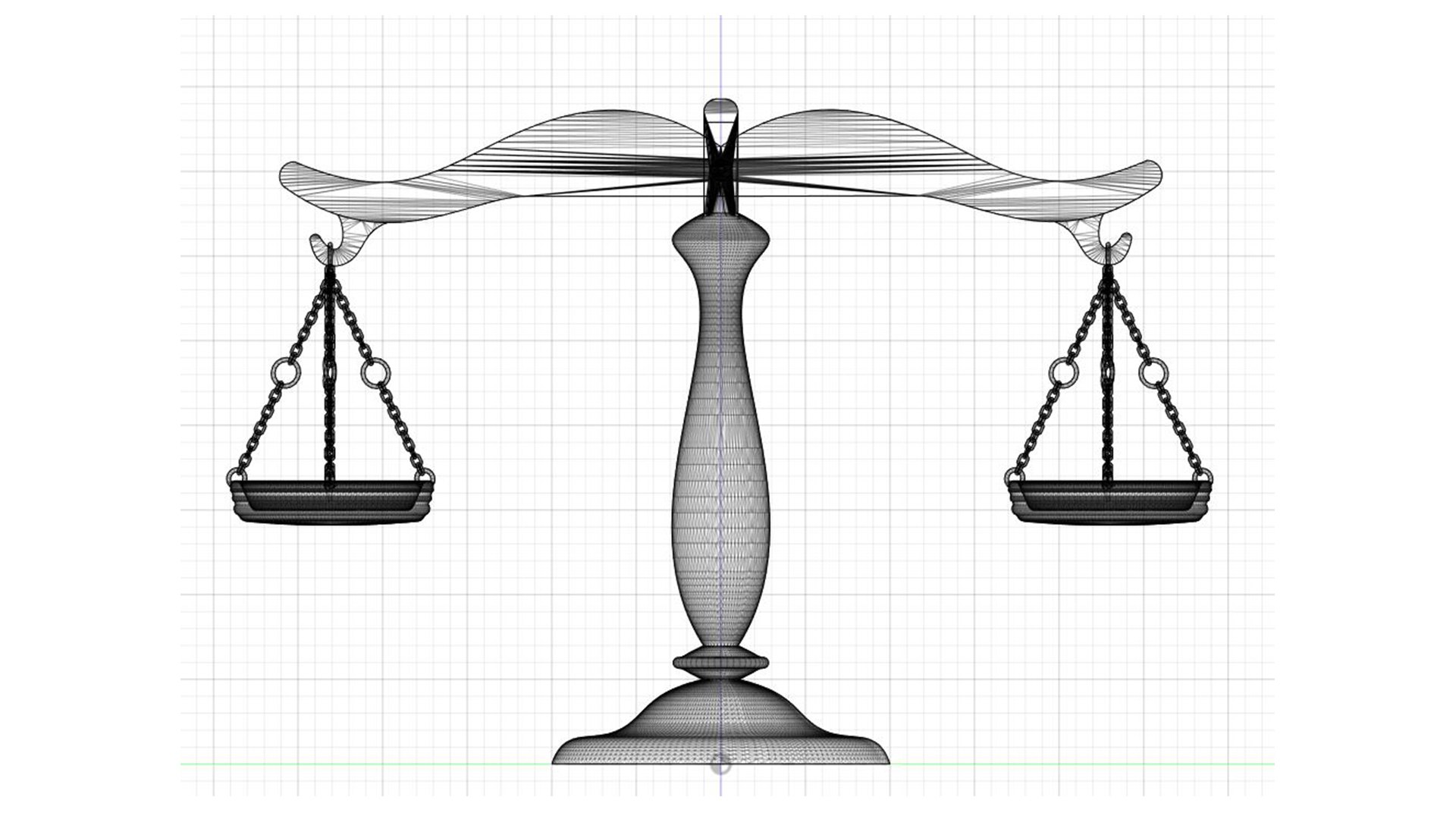 3D Balance Law Chain Model - TurboSquid 1849524