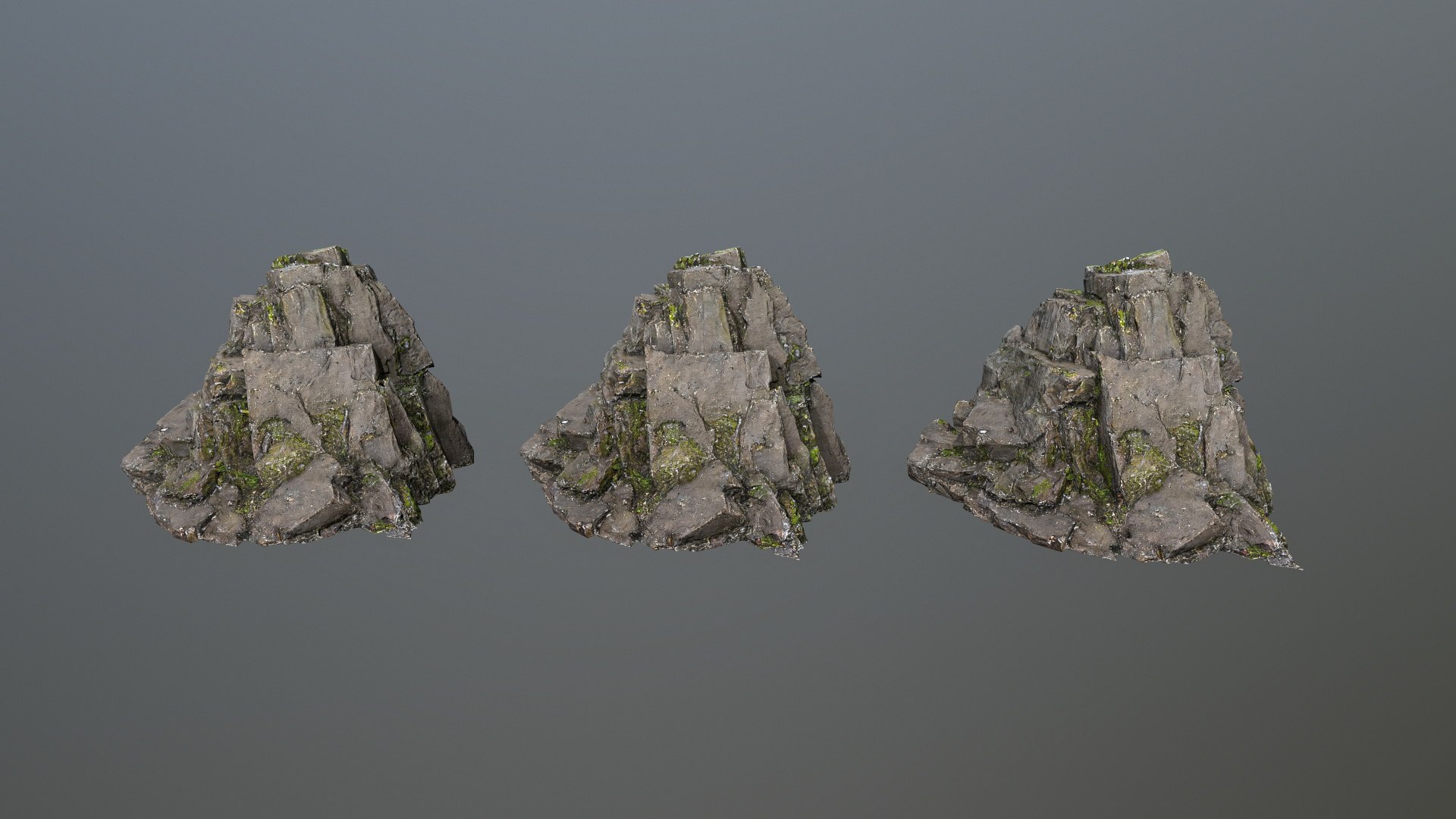 3D Cliff Rock Model - TurboSquid 2312685