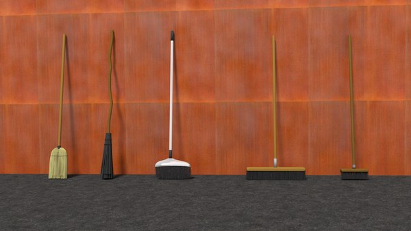 Collection Broom 3D Models for Download | TurboSquid