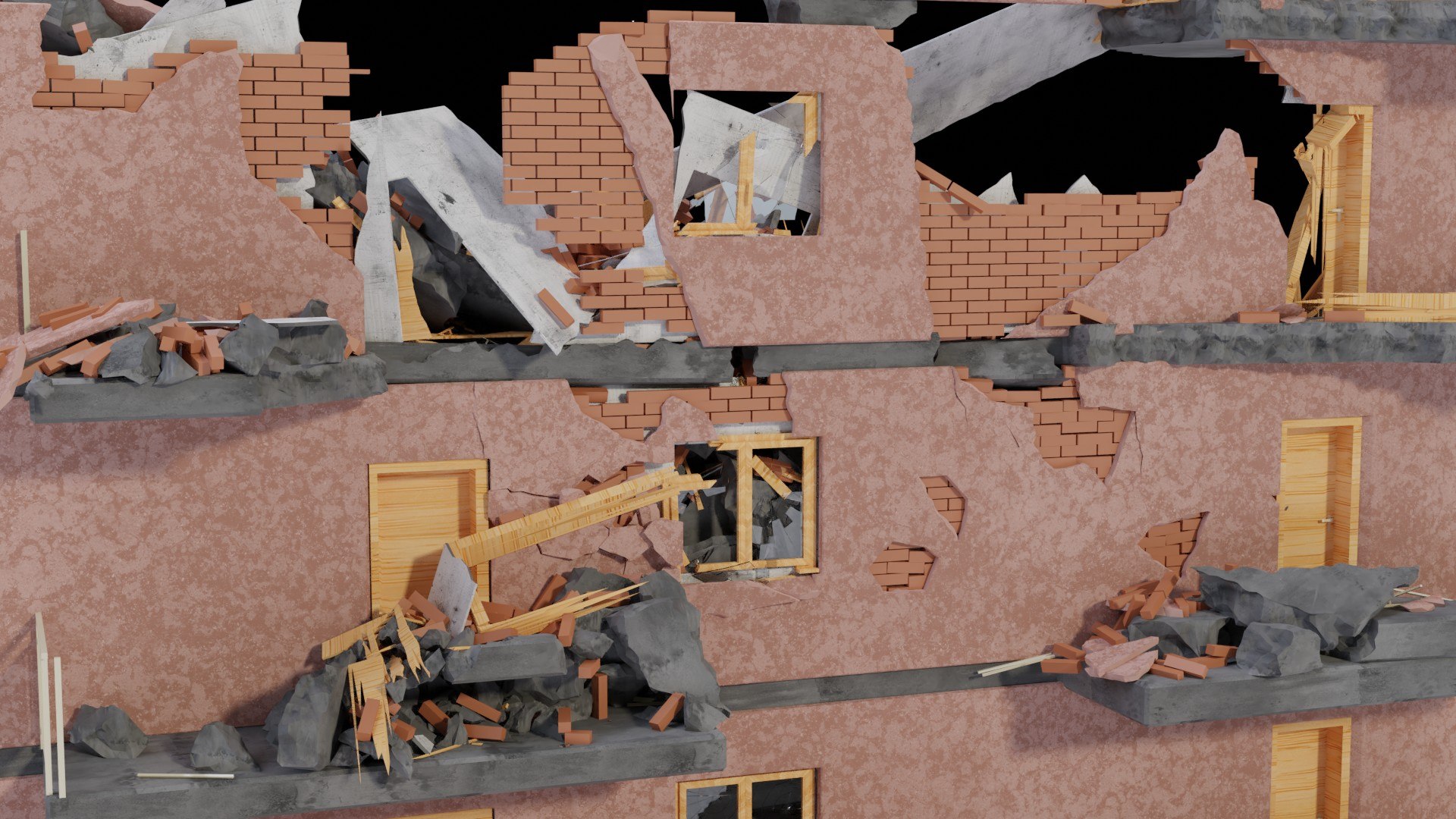 3D Building Abc Model - TurboSquid 1620890