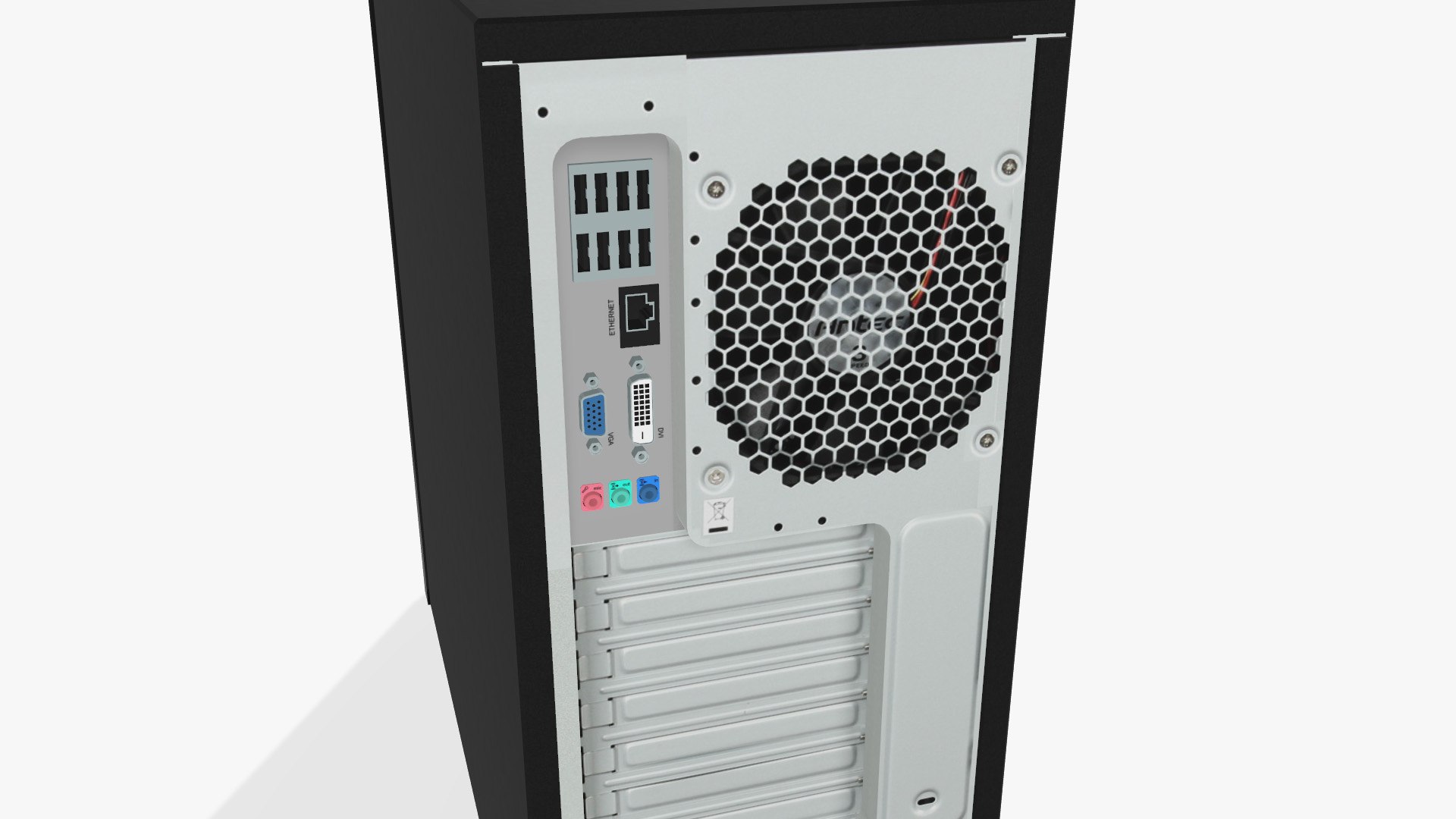 3D Computer Tower - Circa 2010s Model - TurboSquid 2259941