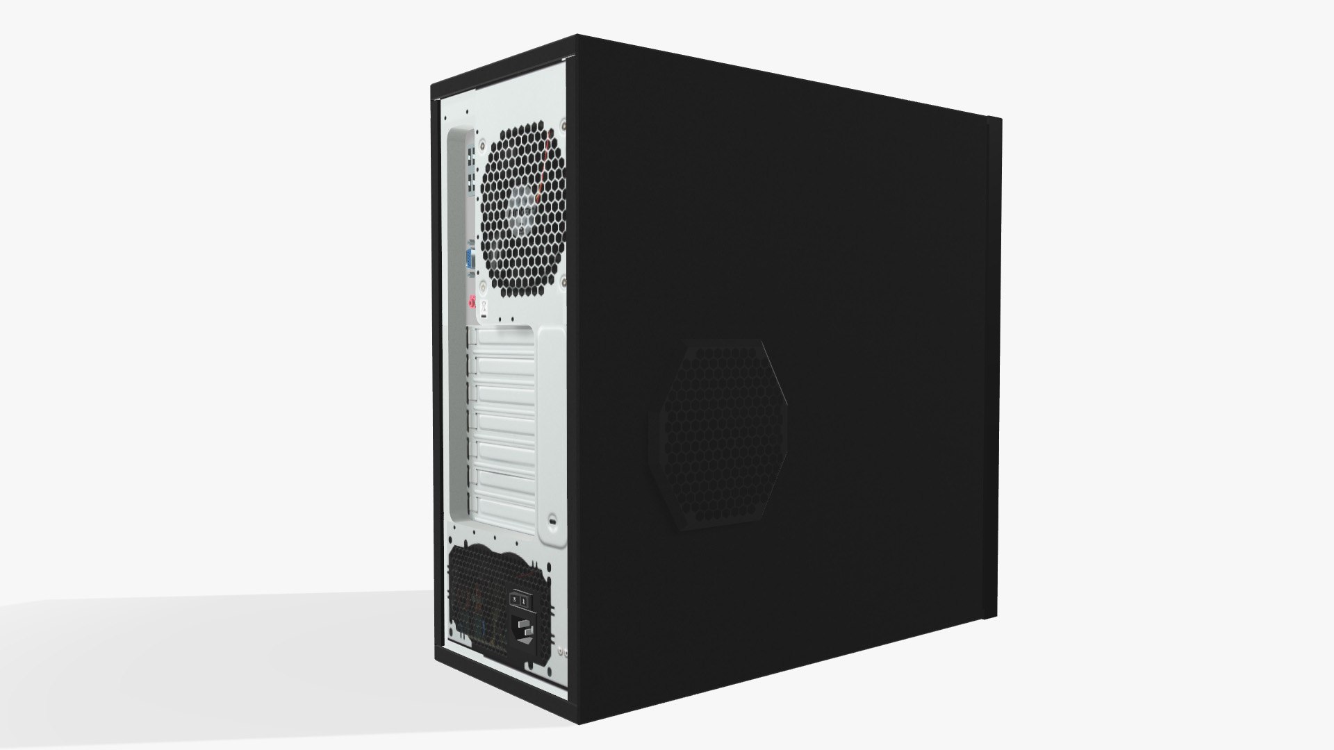 3D Computer Tower - Circa 2010s Model - TurboSquid 2259941