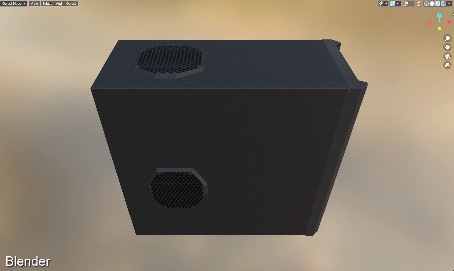 3D Computer Tower - Circa 2010s Model - TurboSquid 2259941